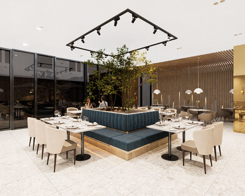 Luxurious Hotel, Bar & Restaurant Interior Design & Renovation - Crestview